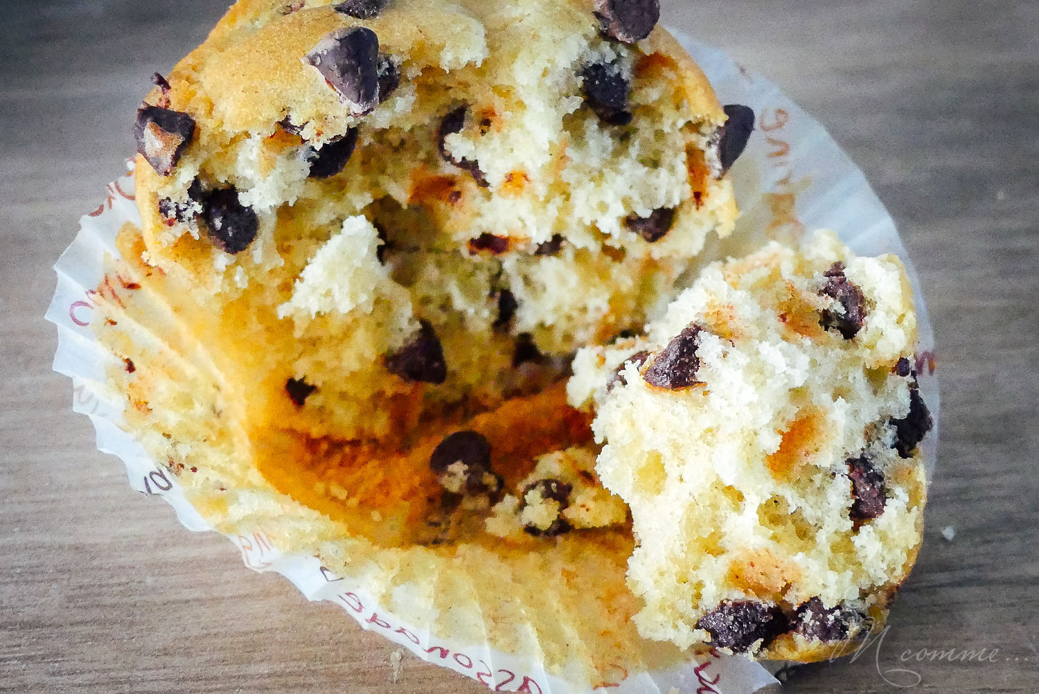 Muffins Américains aux pépites de chocolat ultra moelleux - M comme...