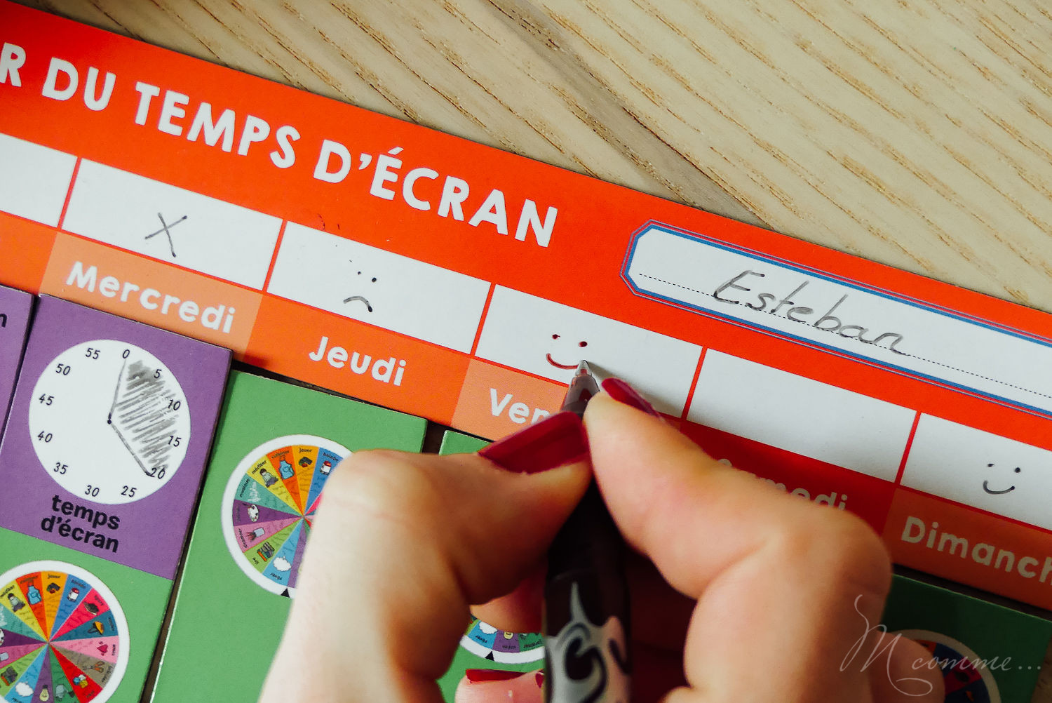 Sensibiliser son enfant à la gestion du temps d’écran : outil - M comme...