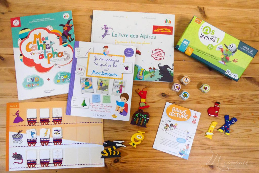 Apprendre à lire avec des jeux : 6 idées ! - M comme...