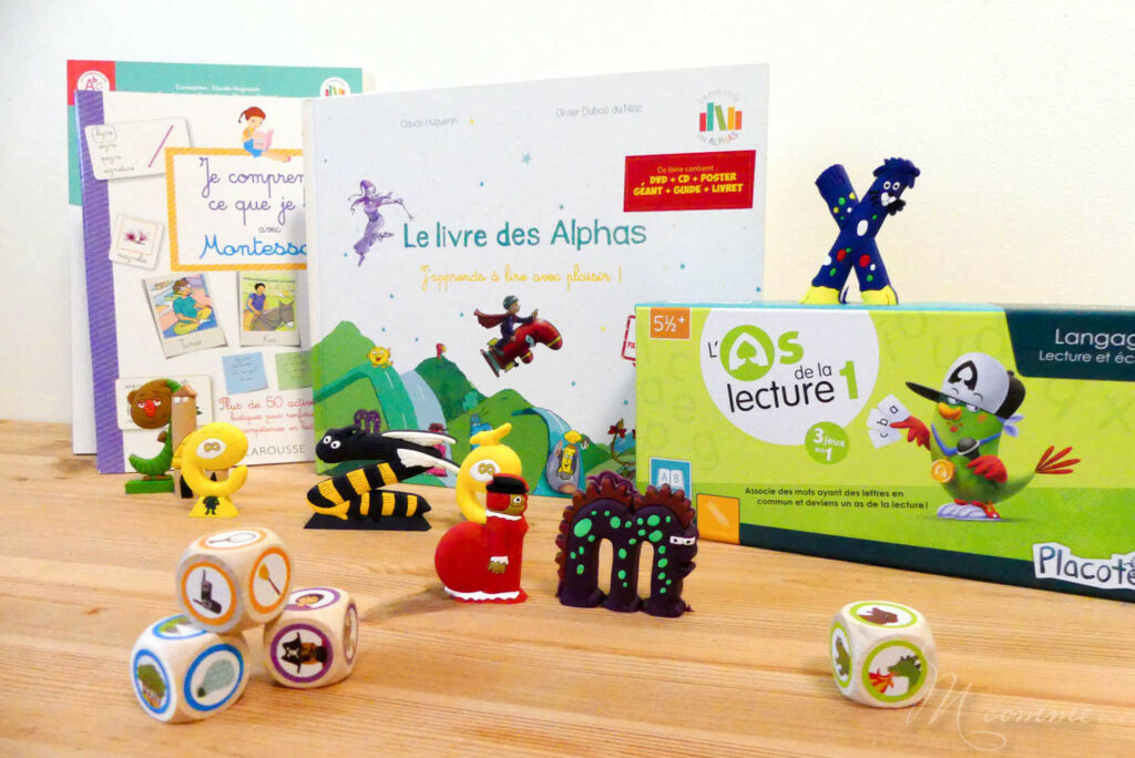 Apprendre à lire avec des jeux : 6 idées ! - M comme...